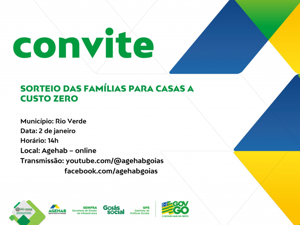 Sorteio das famílias para Casas a Custo Zero - Prefeitura Municipal de ...